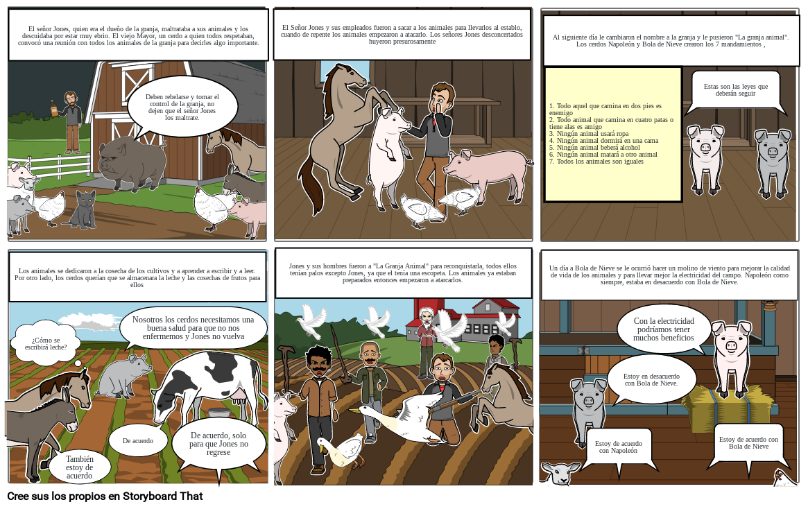 LA GRANJA Storyboard by 77e6c959