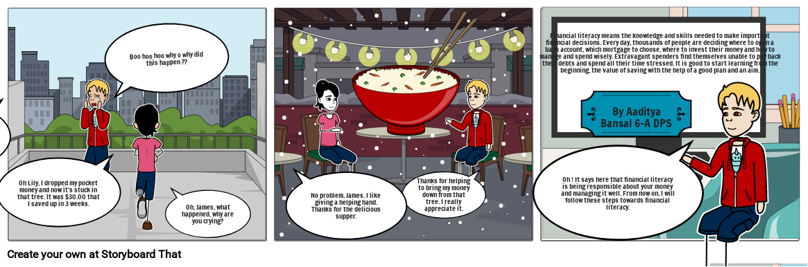 Finance Storyboard por 781cdc1e