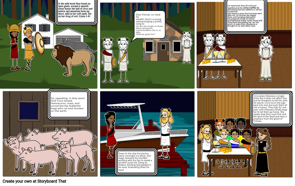 The Odyssey Storyboard By 7880fe18