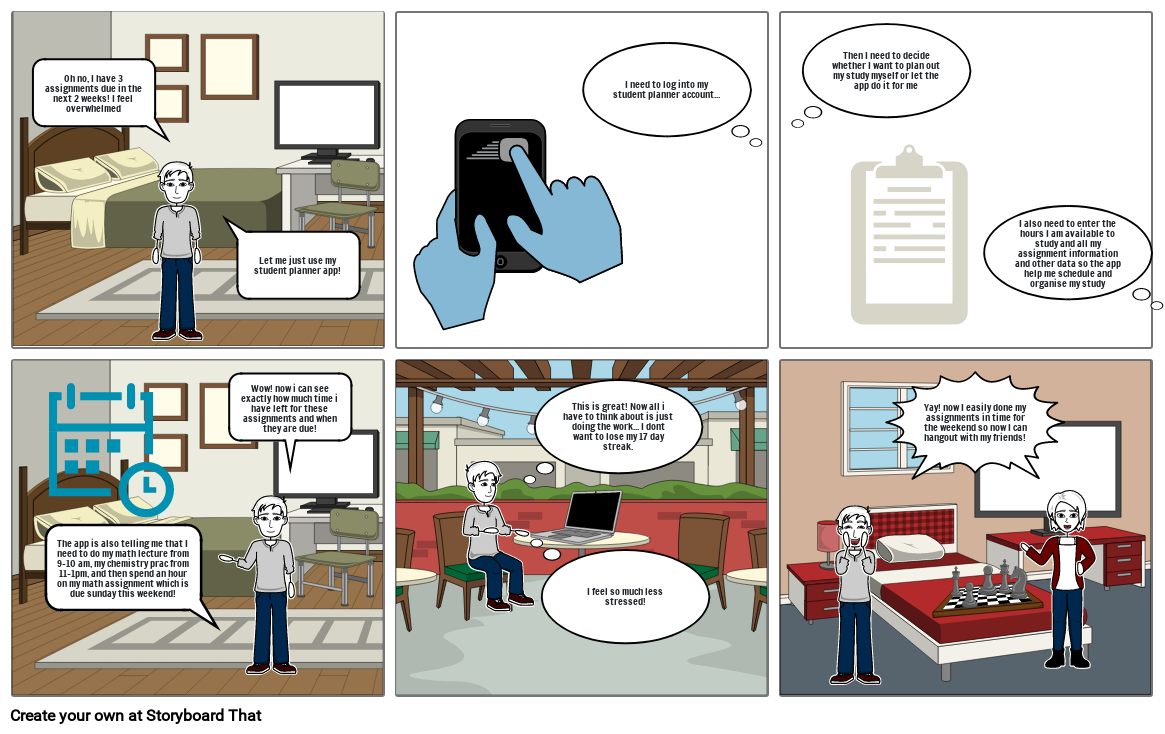COSC370 Student Planner App Storyboard Storyboard COSC370 Student Planner App Storyboard Storyboard