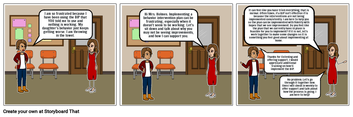 Effective/Ineffective Communication Storyboard