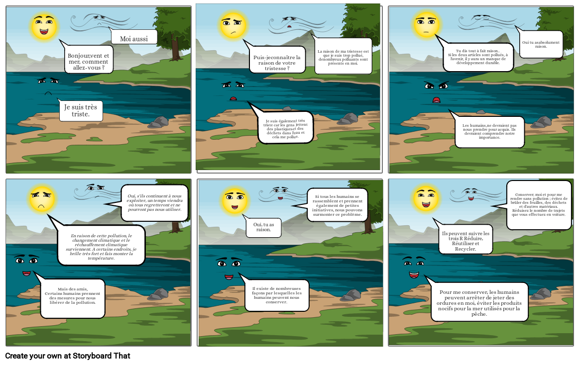 french Storyboard por 79e41a9e