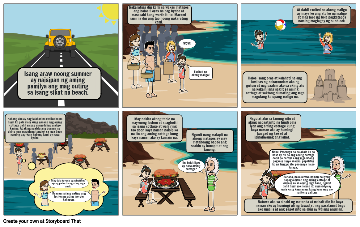 Filipino Komics Storyboard por 7a1762b3