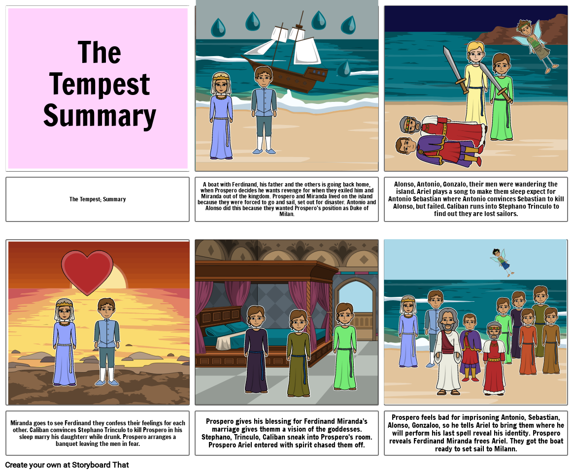the tempest Storyboard by 7a2a8246