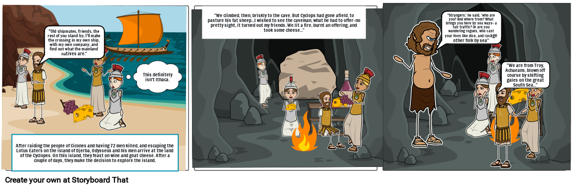 Odyssey Part 1 Storyboard by 7a4979df