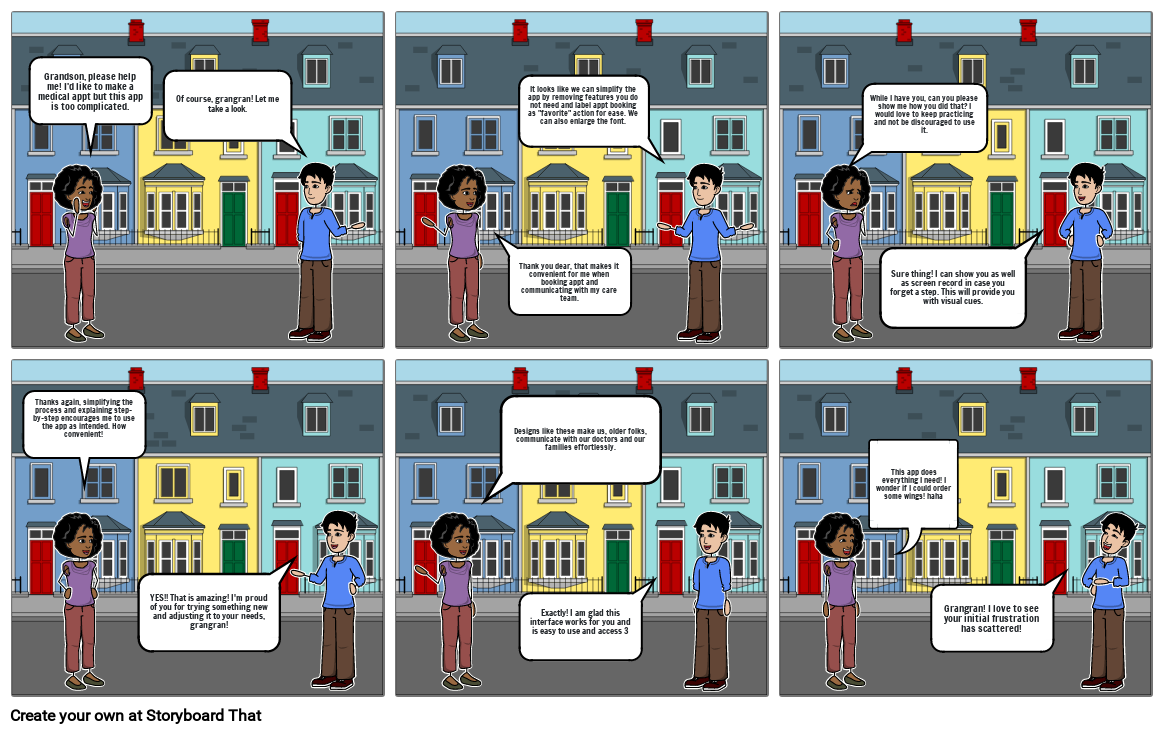 User Interface Analysis - Grangran's Story Storyboard User Interface Analysis - Grangran's Story Storyboard