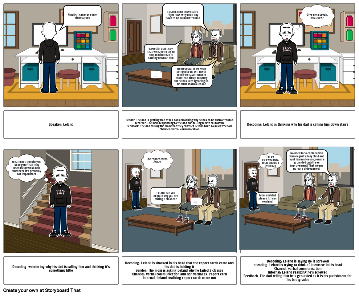 COmic strip Storyboard by 7bedc974