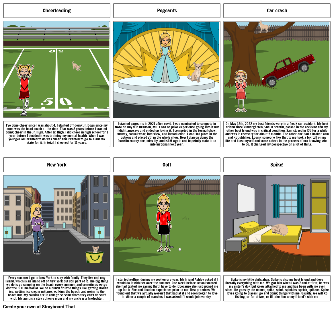 My Life story Storyboard por 7c51c90d
