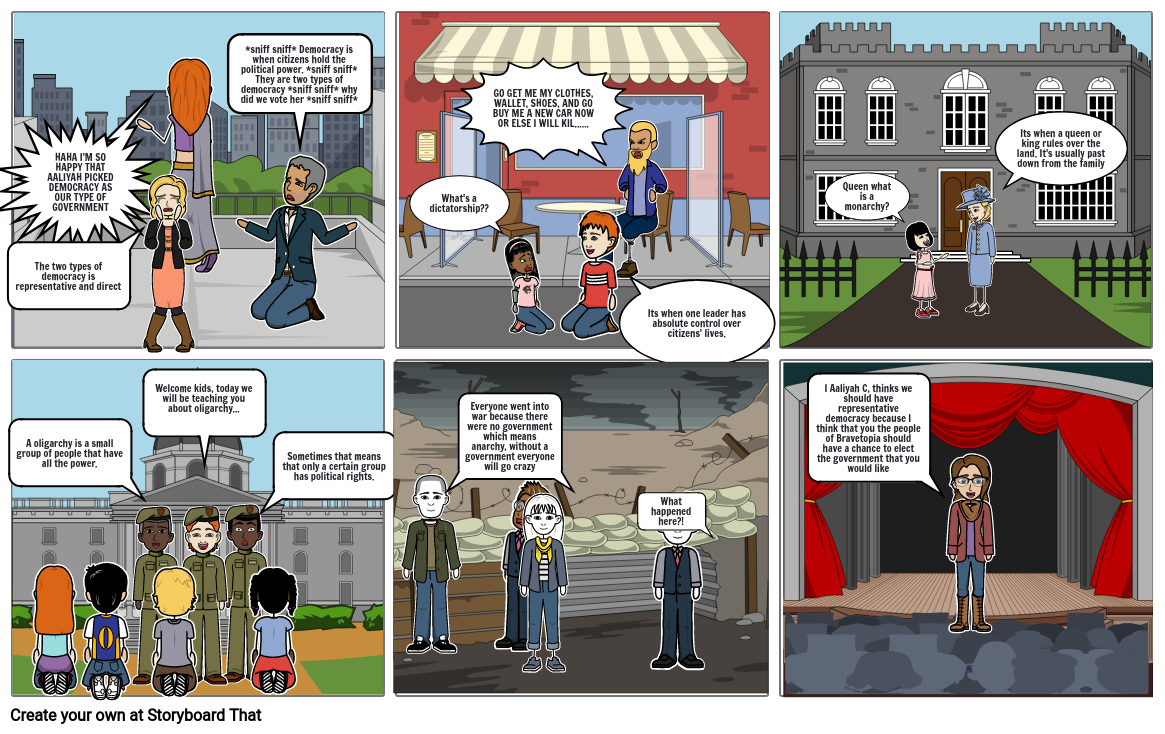 Government Comic book Storyboard by 7c90cf0e