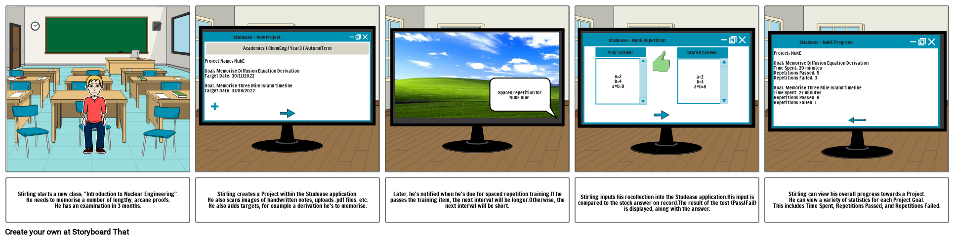 Original Scenario Storyboard by 7ca6d622