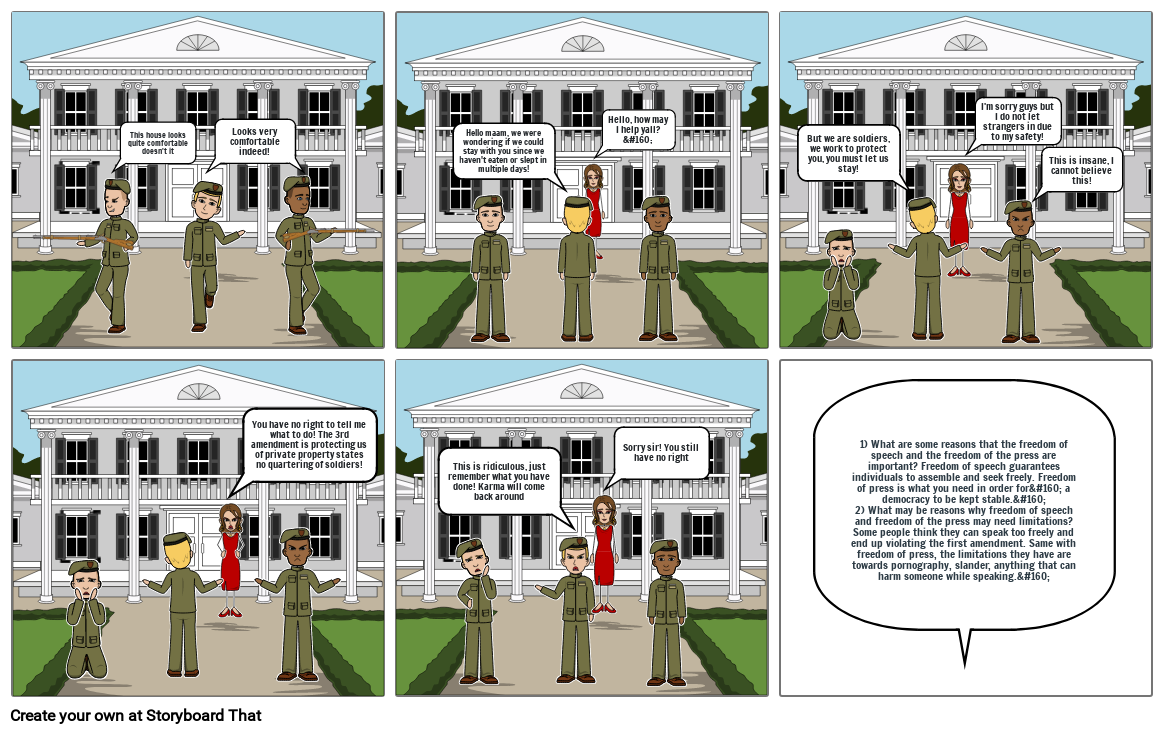 Comic Strip Storyboard By 7cbbbc76