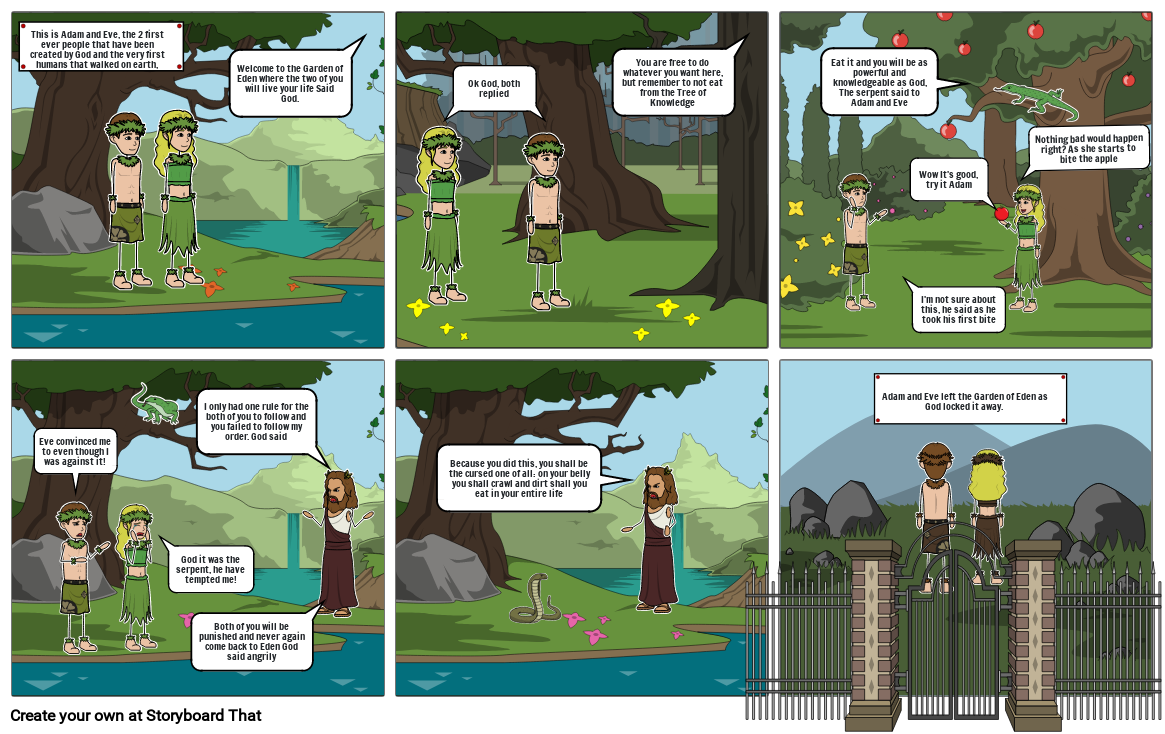 Our first Salvation Storyboard por 7cea96cf Our first Salvation Storyboard por 7cea96cf