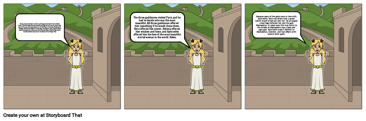 Mythology. Storyboard by 7d4bc102