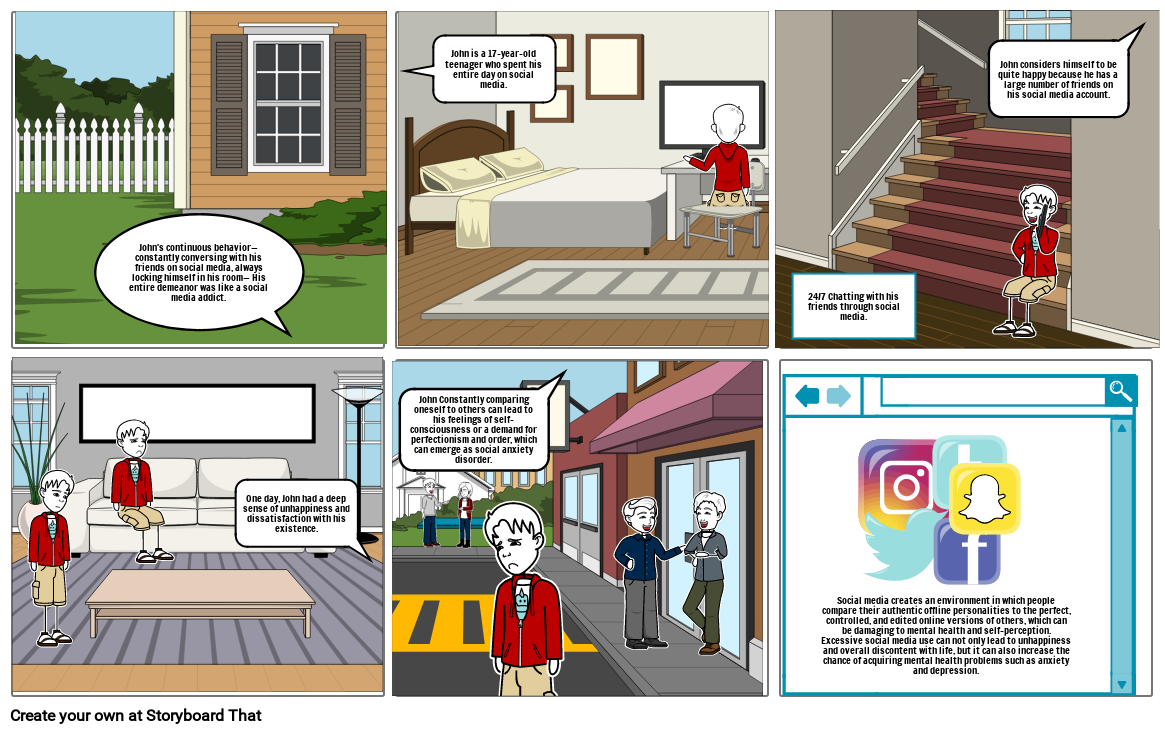 Social media Storyboard por 7dc4ce2b
