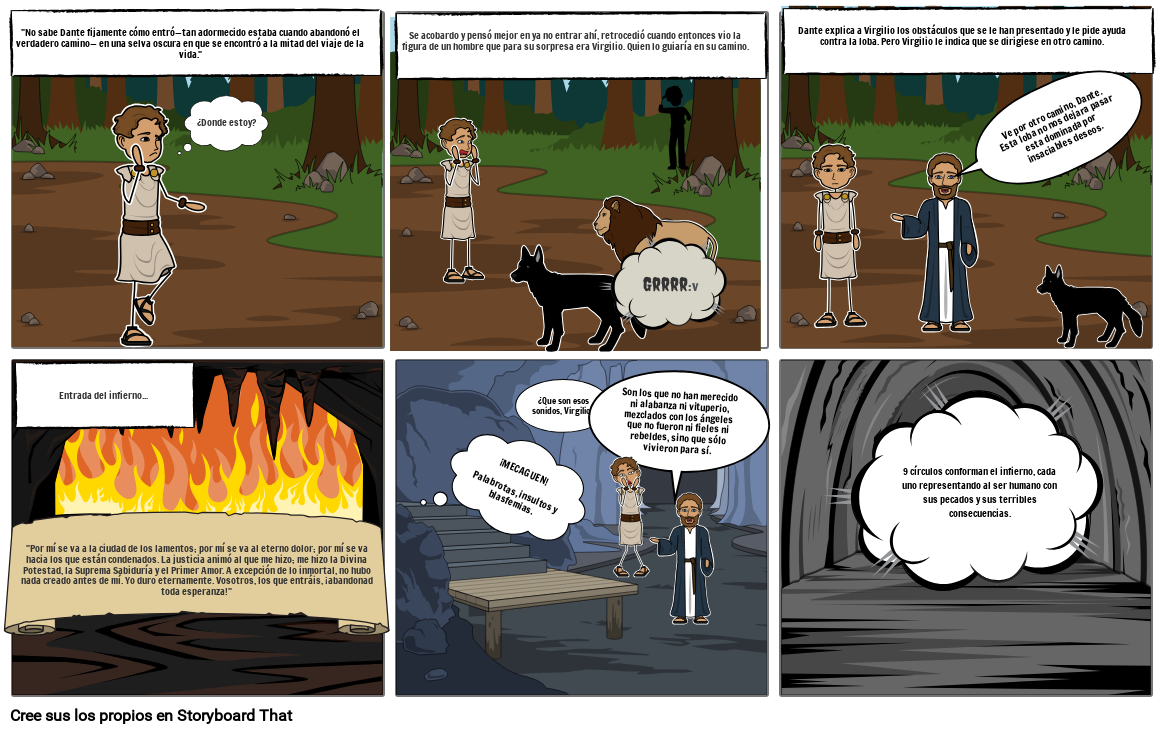 Dante Storyboard by 8050e69c