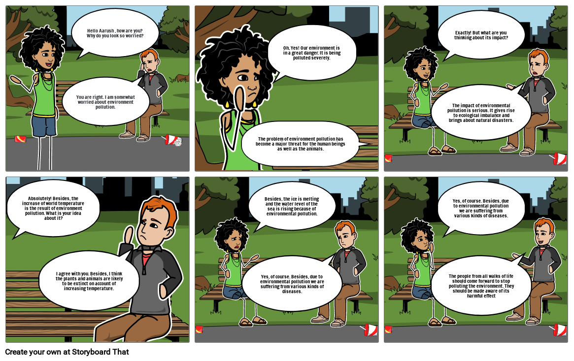 ENVIRONMENT Storyboard por 8087565e