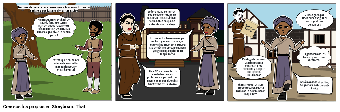 EL CASO DE JUANA DE TORRES 2 parte Storyboard by 814bc514
