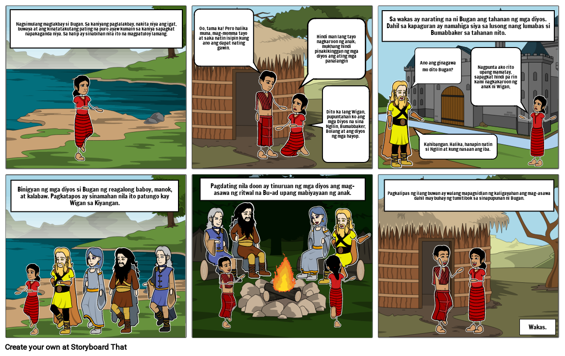 Bigan at bugan Storyboard por 815912a3