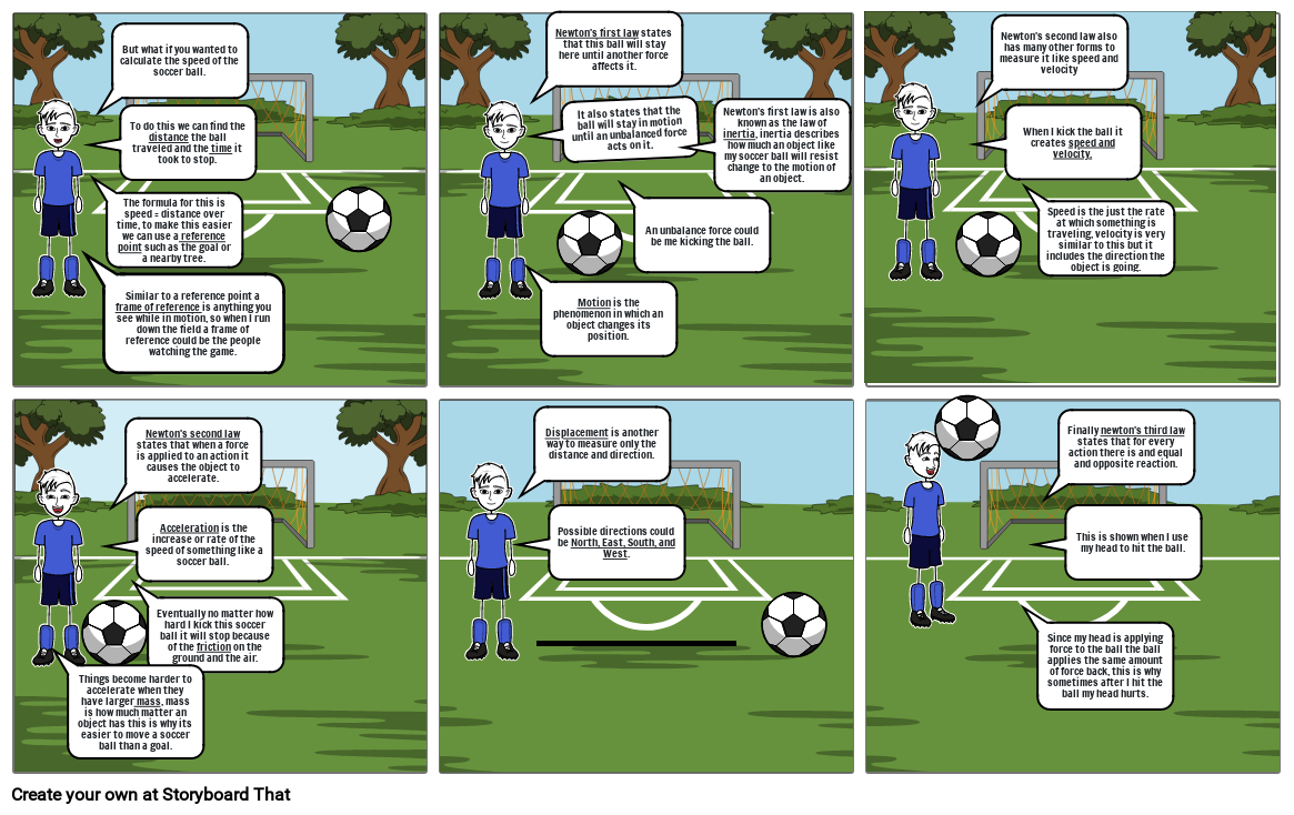 Newton law of motion Storyboard por 81714806