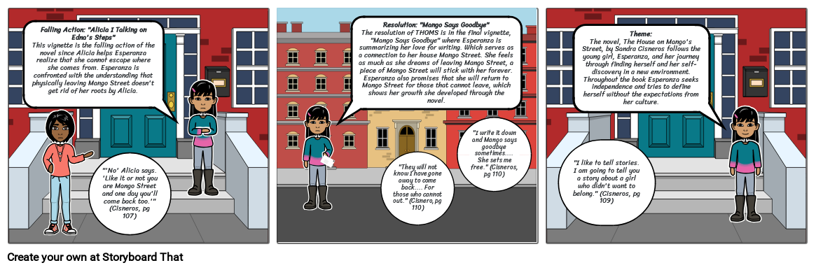 THOMS Plot Diagram 3-6 Storyboard by 818f6440