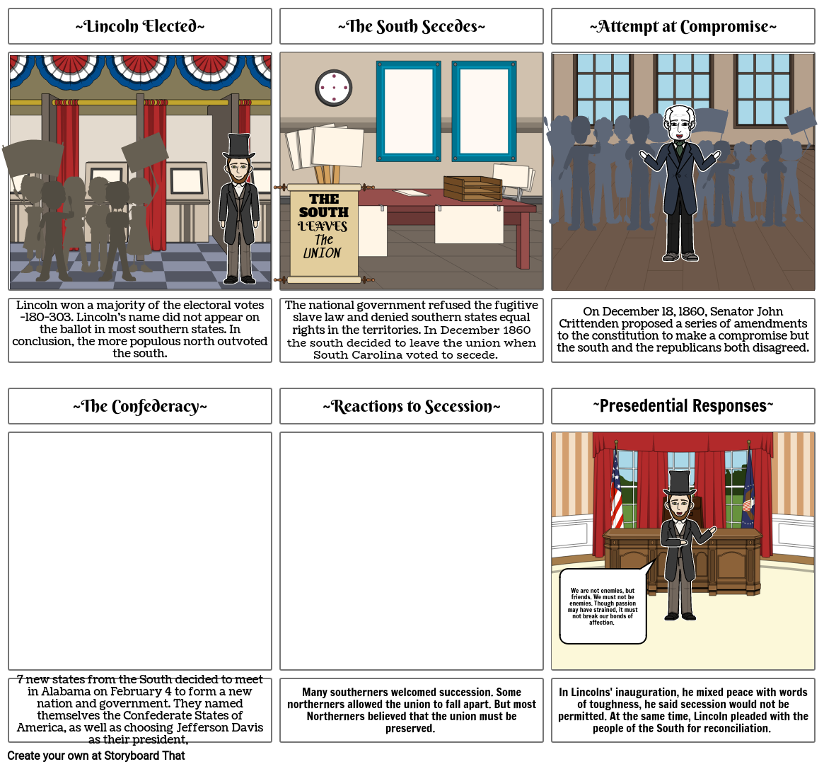 History comic book Storyboard por 81aded0a
