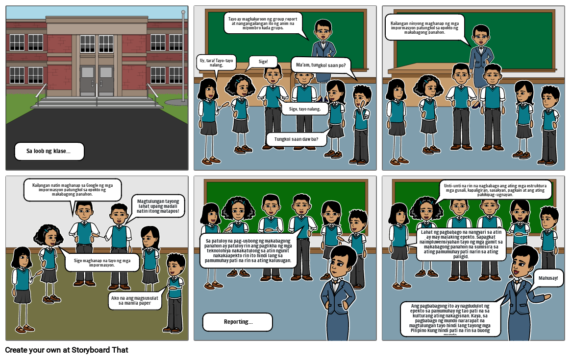 Makabagong Panahon Storyboard por 8244de7e