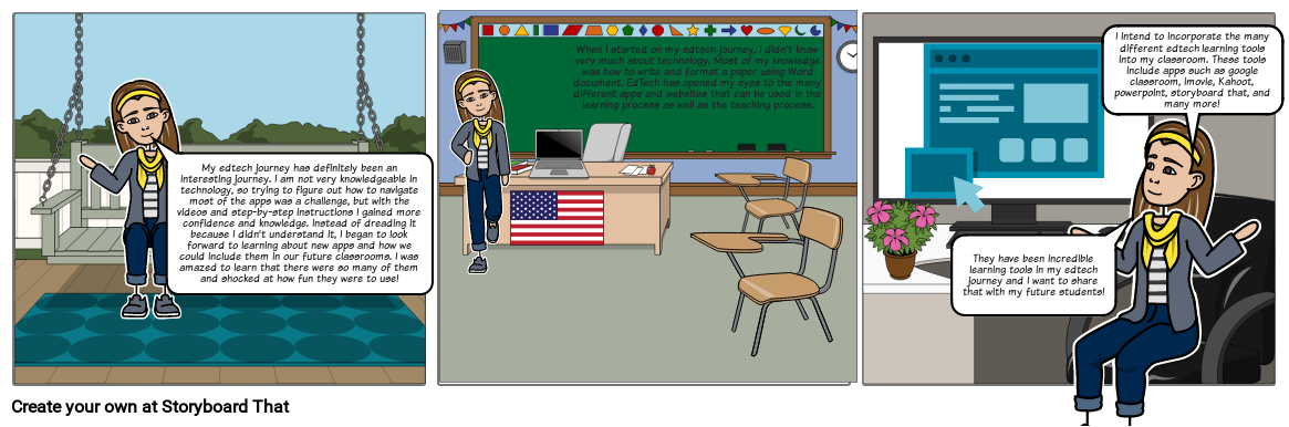 My Edtech Journey Storyboard por 826af430