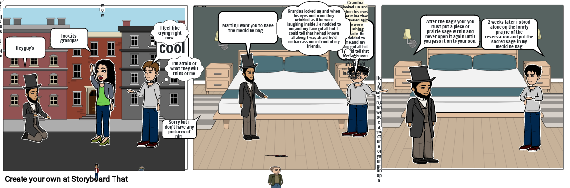 The Medicine bag Storyboard por 82755b13