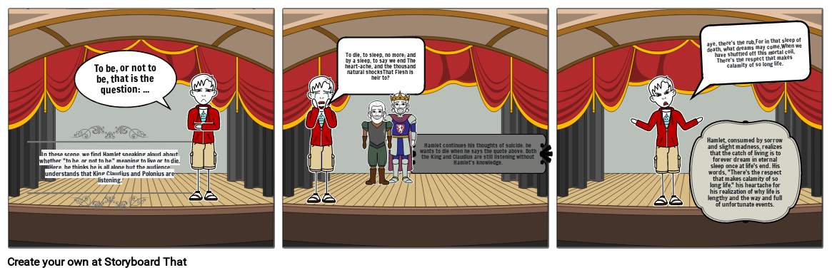 hamlet Storyboard por 8290b523