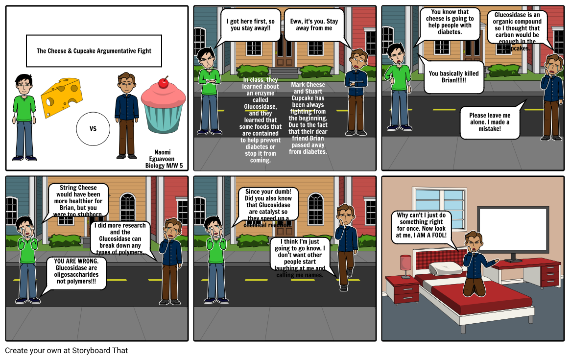 Biology Assignment (SOAR High) Storyboard por 83374c3050127