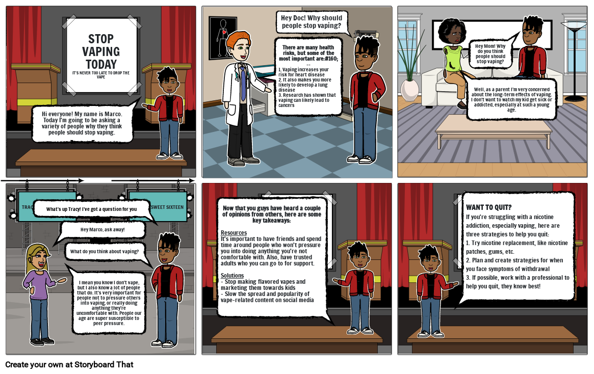 Health Project Storyboard por 83cab37a