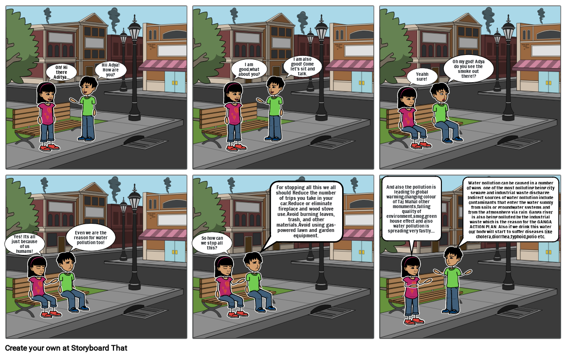 POLLUTION Storyboard par 84411fc6