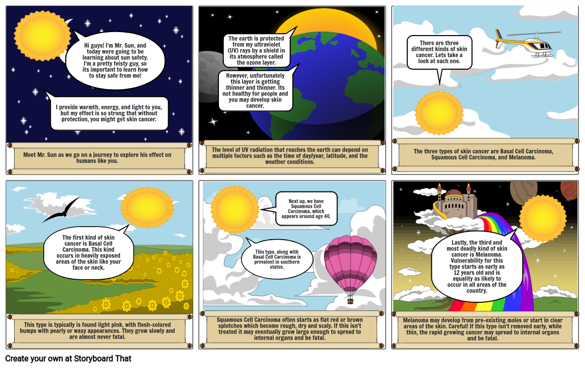 The Sun Effect Storyboard por 84d61647