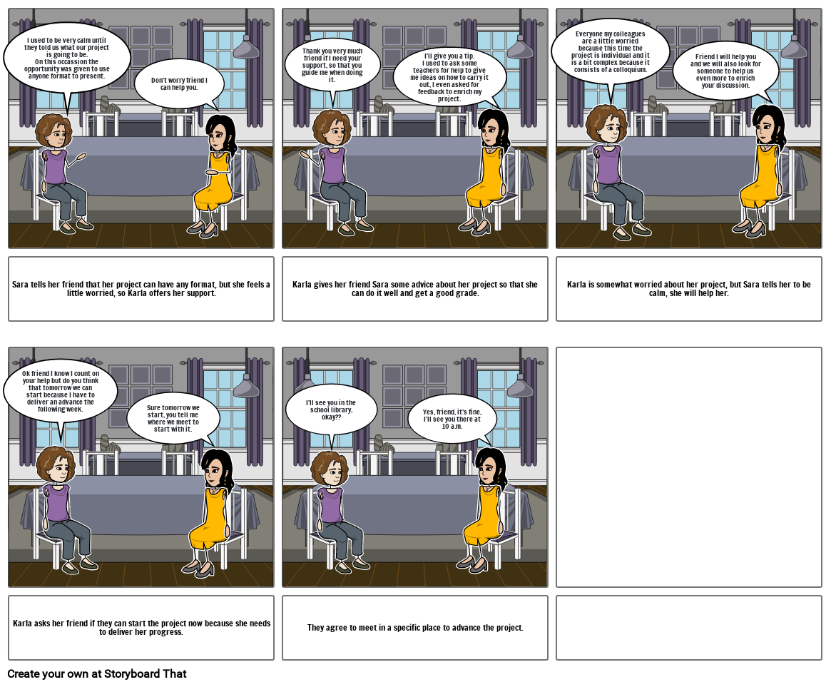 Comic Ingles Storyboard by 851c3d38