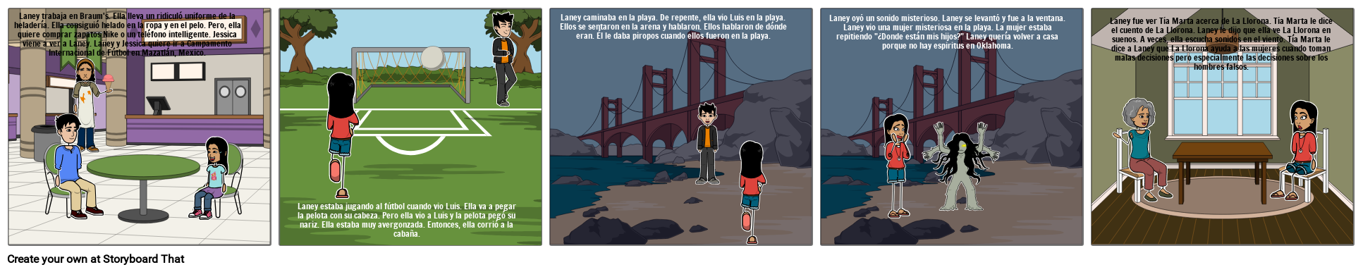 La Llorona de Mazatlán Storyboard by 856f92f6