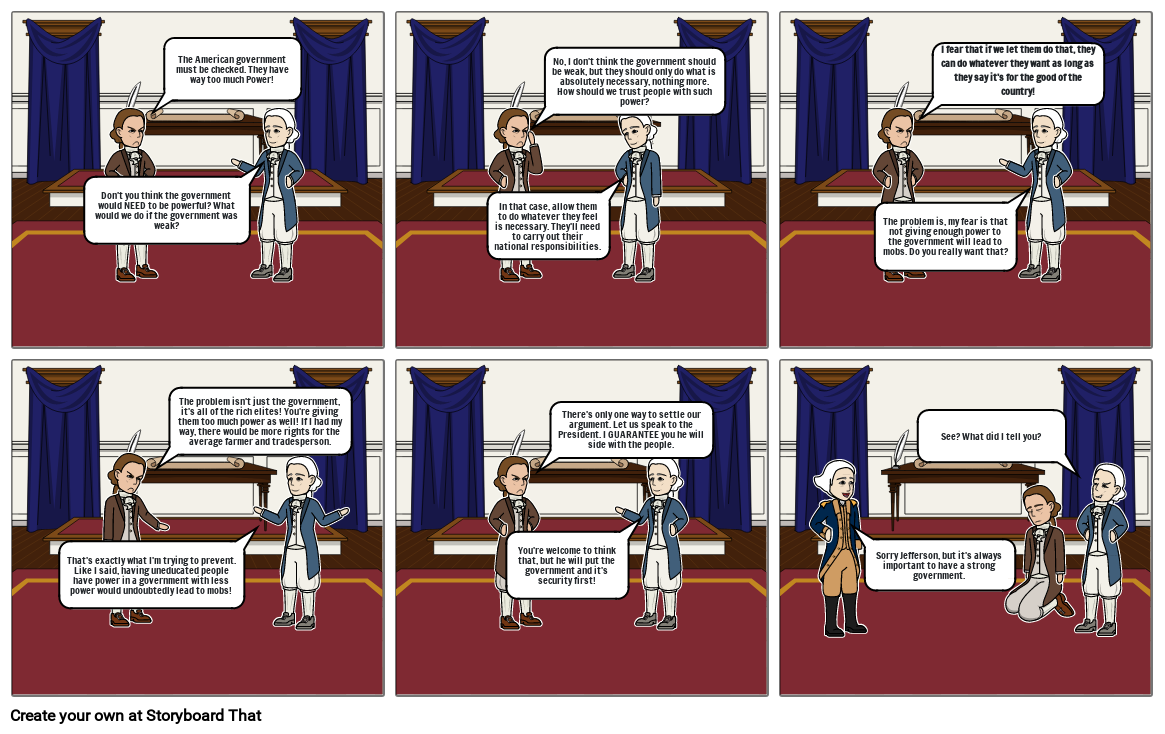 jefferson v hamilton Storyboard by 85c80667