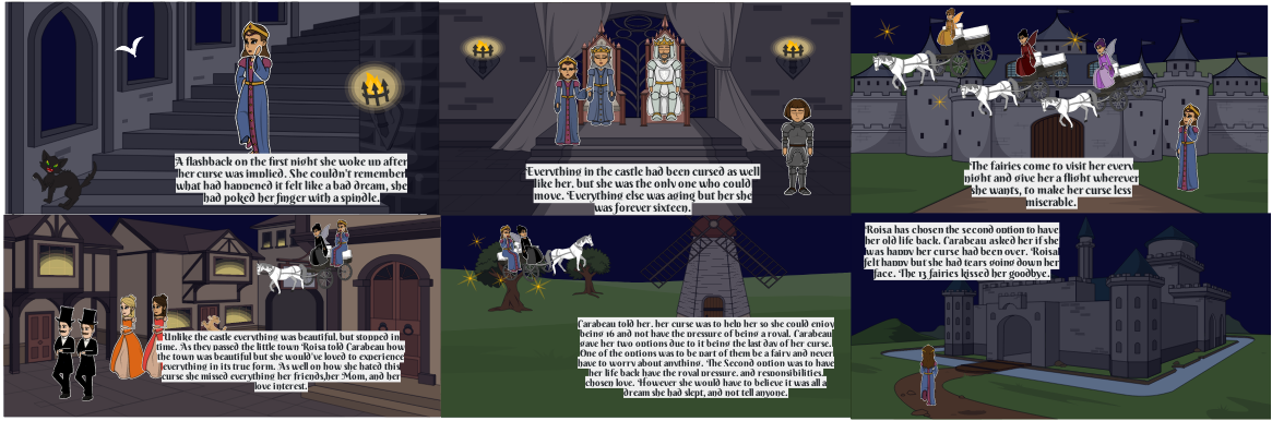 Awake comic strip Storyboard por 85e5065b