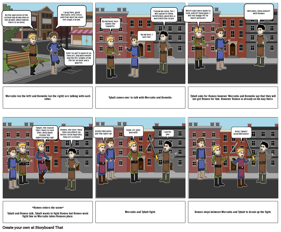Romeo And Juliet Storyboard par 86d56bbd