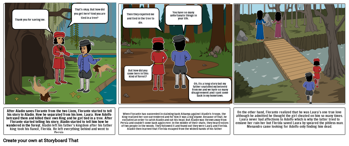 Florante at Laura Storyboard by 87adf66d