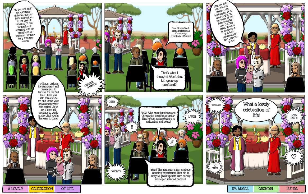 A_Lovely_Celebration_of_Life Storyboard por 87f73b58