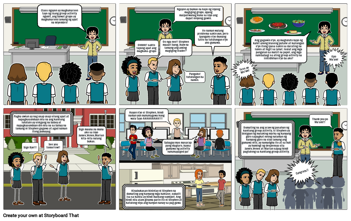 school Storyboard par 87f92076