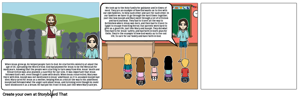 The Holy Family 2 Storyboard por 8834cf50