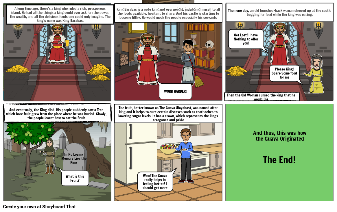 legend of the guava Storyboard por 88399449