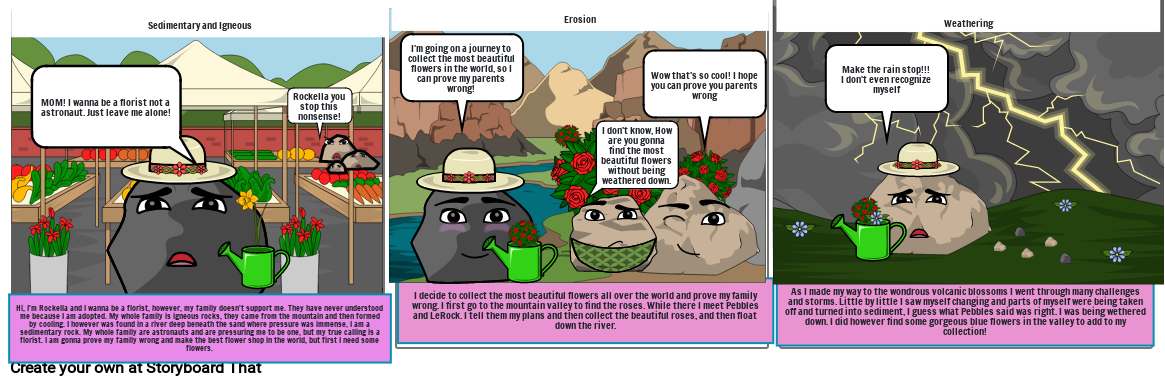 Rock story board Storyboard by 8863261334