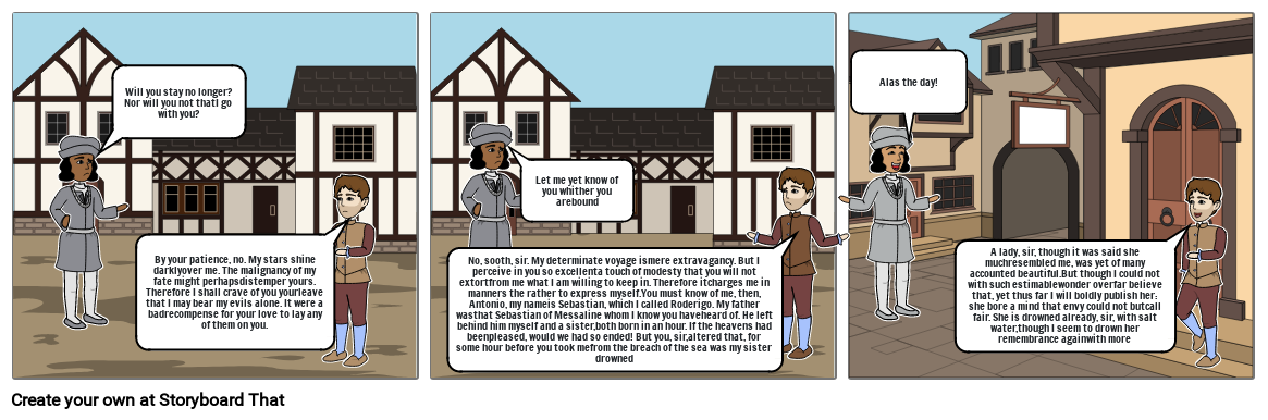 Twelfth night Storyboard por 887503ac