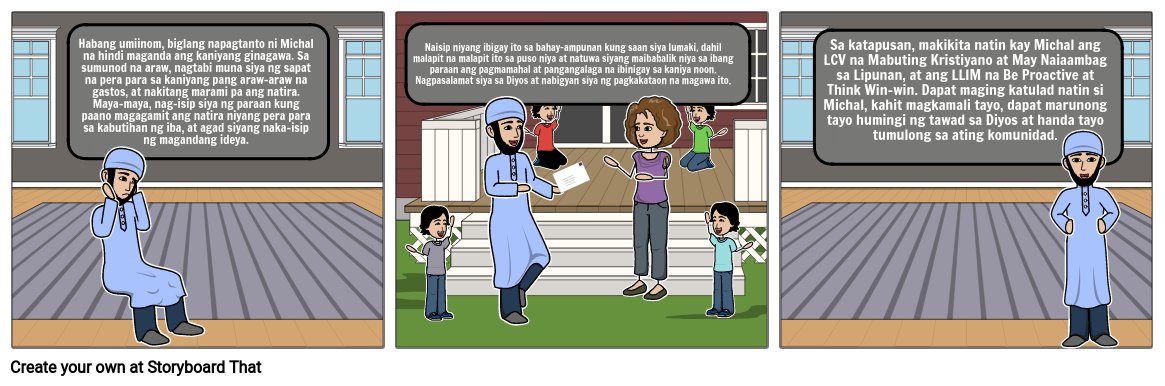 Filipino Storyboard PT 1 (continuation) Storyboard