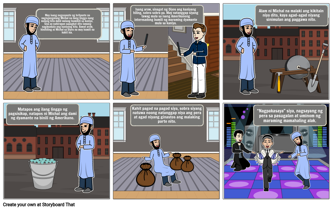 Filipino Storyboard PT 1 Storyboard by 88bb529c