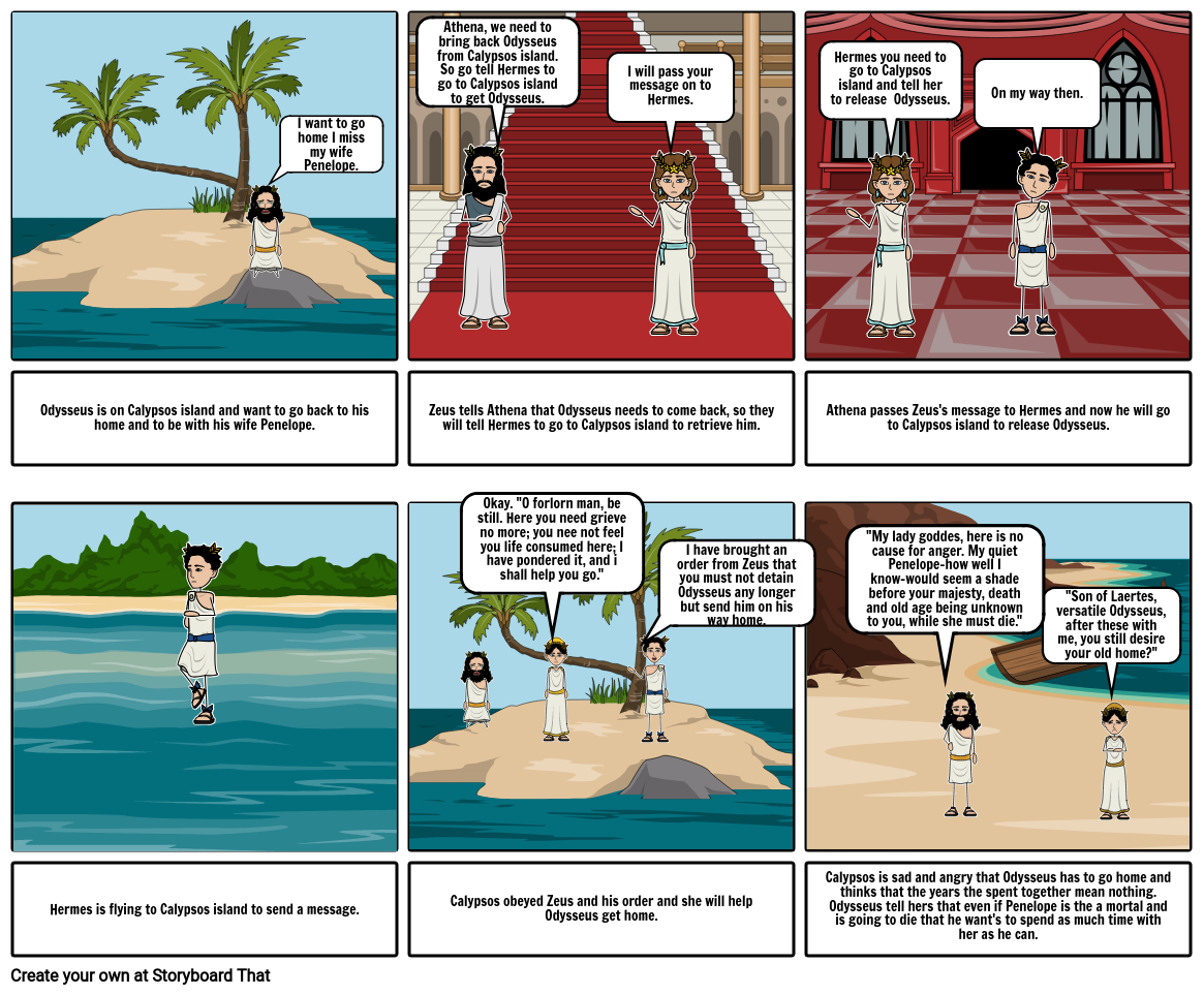 Odyssey Storyboard Storyboard By 88f27e81
