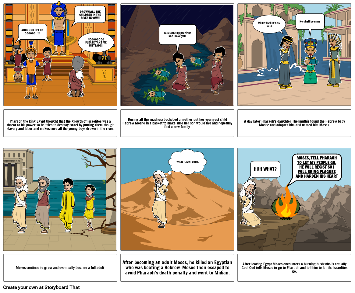 EXUDOS Comics strip Storyboard por 8928ca4a