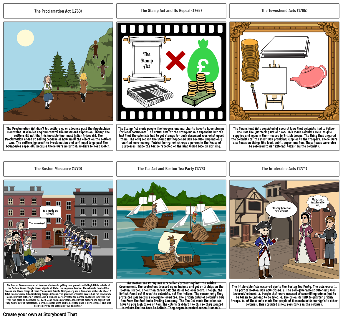 Elias Tucker Social Studies Choice Board Storyboard